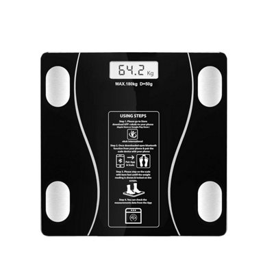 MantraRaj Digital Body Fat Scale Smart App Controlled With 13 Key Body ...