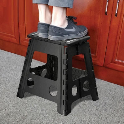 MantraRaj Folding Step Stool Lightweight Foldable Extra Large Step ...
