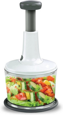 MantraRaj Hand Press Food Chopper Manual Food Processor Lightweight And ...