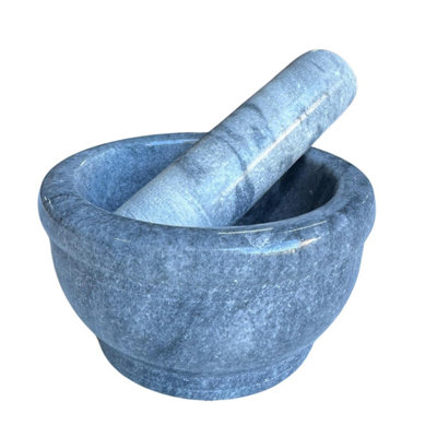 MantraRaj Marble Pestle and Mortar Set Spice Grinder Perfect for ...