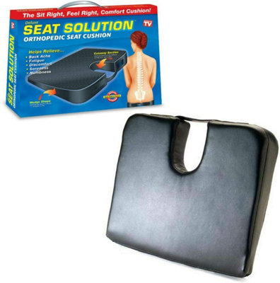 MantraRaj Orthopaedic Seat Cushion Wedge Tailbone Pillow Coccyx Spine ...