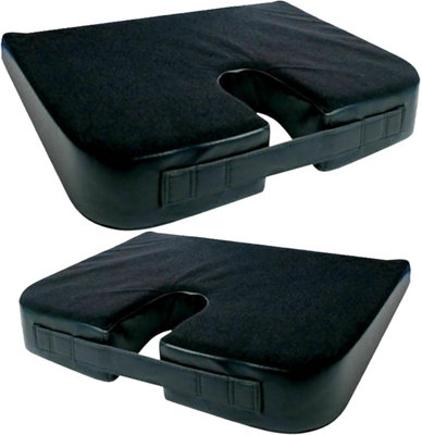 MantraRaj Orthopaedic Seat Cushion Wedge Tailbone Pillow Coccyx Spine ...