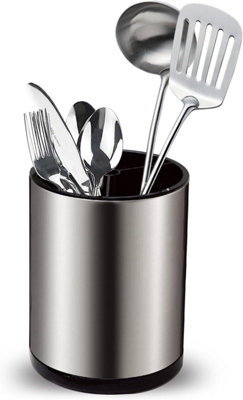 MantraRaj Rotating Kitchen Utensil Holder 360 Degree Smooth Rotation ...