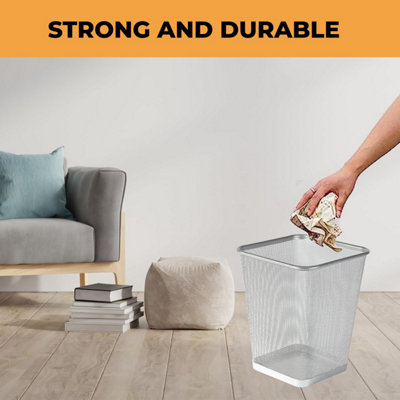 Square garbage bin store