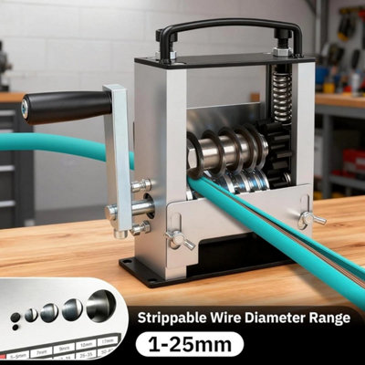 Manual & Electric Wire Stripping Machines Cable Stripper Scrap Copper ...