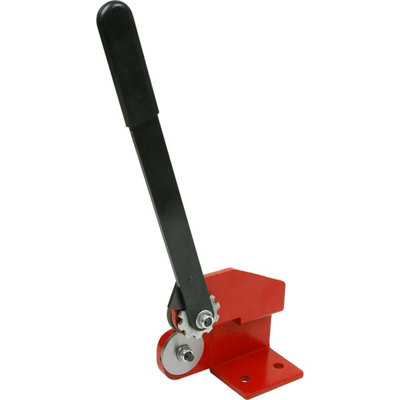 Manual Hand Sheet Metal Disc Cutter Bench Mounted -16 Gauge Steel ...