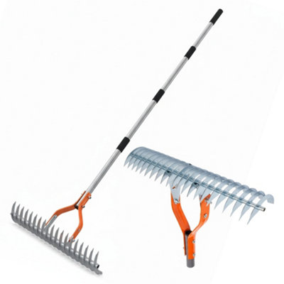 Manual Lawn Scarifier / Thatch Removal Rake