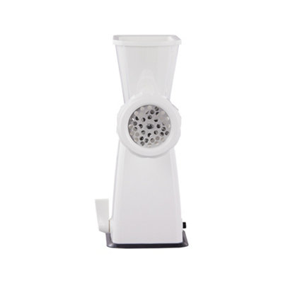 MANUAL MEAT GRINDER WITH SUCTION BASE, 2 GRINDING PLATES & SAUSAGE STUFFER