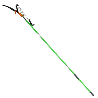 Manual Pole Saw Tree Pruner - 9M/30FT - Long Reach Pruning Saw with ...