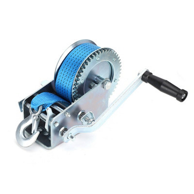 Manual Strong Winch with 32.8ft Belt-3500 lbs Load Capacity for ATV ...