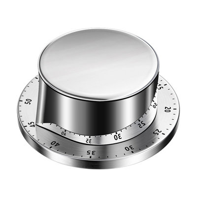 Manual Timers,Timer, Mechanical Stainless Steel Timer Magnetic Kitchen ...