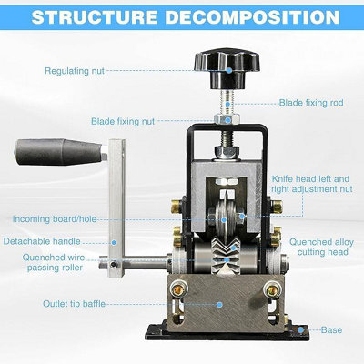 Manual Wire Stripping Machine,Multi-function Stripping Tool,1-20mm Manual Wire Stripper ...