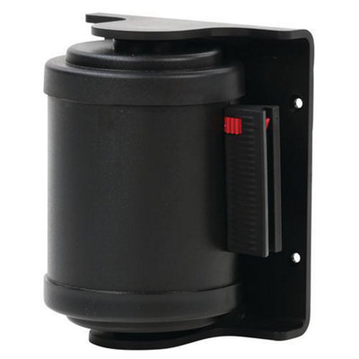 Manutan Wall Mounted Retractable Belt Barrier 4m Red Belt