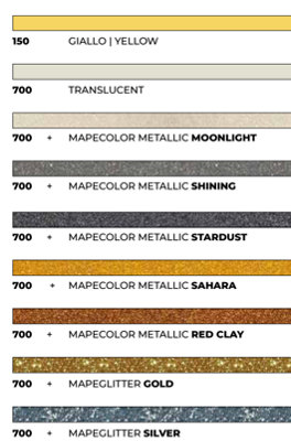 Mapeglitter Metallic Additive for Grout Moonlight 90g