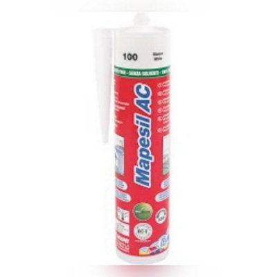Mapei Mapesil Ac Mould Resistant Silicone 100 White 310ml