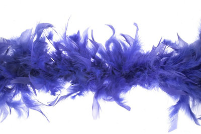 MARABOU BOA 1.8M - Trim: Marabou Boa: 1.8m x approx. 12cm: Purple - Trimits