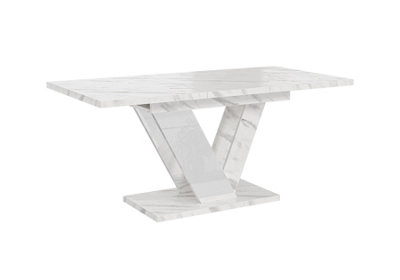 Marble Dubai Extendable Dining TableDining Table Extendable Top 120 ...
