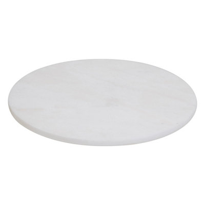 Buy Marble Round Chopping Board 30cm at B&Q