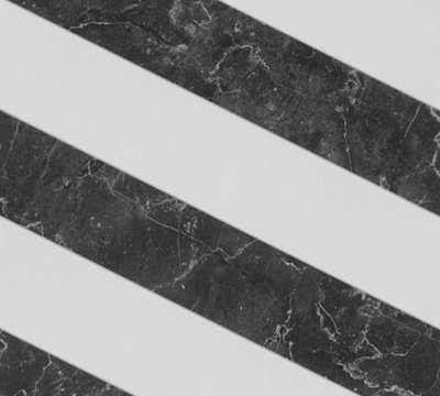 Marble Stripe Wallpaper Textured Vinyl Metallic Silver Black White