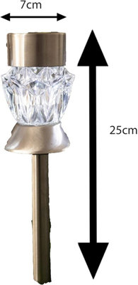 Marco Paul 4 Pack Outdoor Solar Crackle Globe Lights