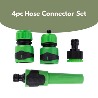 Marco Paul 4pc Garden Hose Pipe Connector Set