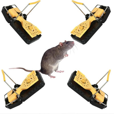 Marco Paul 4pk Large Rat Catching Metal Traps
