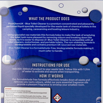 Marco Paul 5L Blue Toilet Cleaner Chemical