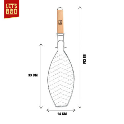 MARCO PAUL BBQ FISH MESH GRILL BASKET