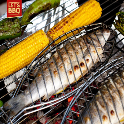 Marco Paul BBQ Fish Mesh Grill Basket
