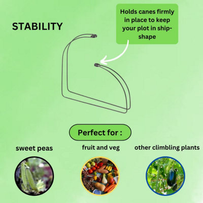Marco Paul Cane Connectors & Supports Suitable for Most Cane Diameters