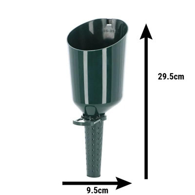 Marco Paul Garden Bird Feed Funnel for Seed, Nuts