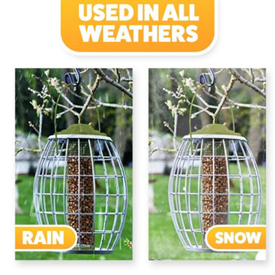 Marco Paul Garden Bird Feeder Peanut Hanging Feeding Station Squirrel ...