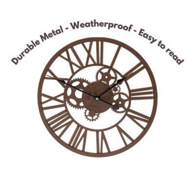 Marco Paul Large Wall Hanging Cog Design Clock