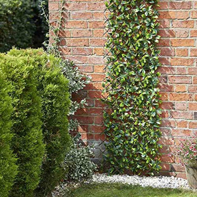 Marco Paul Lemon Leaf Topiary Trellis 180 x 60cm Artificial Leaf Trellis