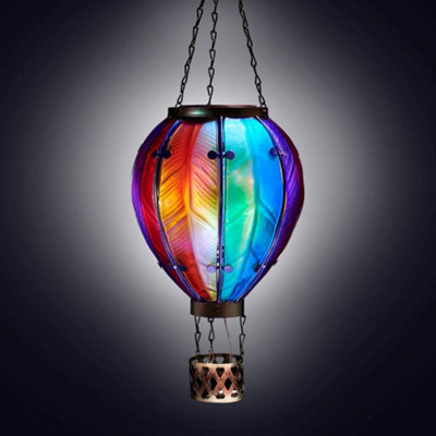 Marco Paul Multi coloured Hot Air Balloon Solar Light