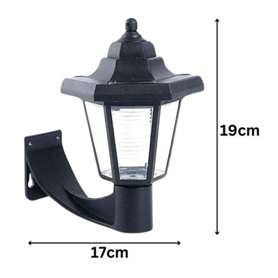 Marco Paul Pack of 2 Victorian Style Solar Powered Wall Light