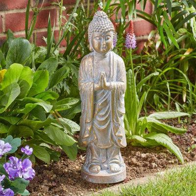 Marco Paul Praying Buddha Garden Statue