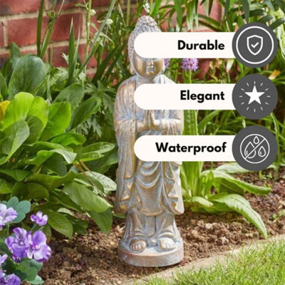 Marco Paul Praying Buddha Garden Statue