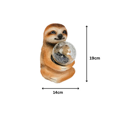 Marco Paul Sloth Solar Garden Ornament