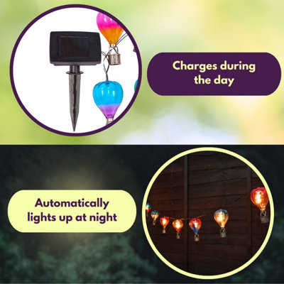 Marco Paul Solar Hot Air Balloon String Light