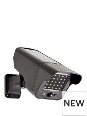 Marco Paul Solar Powered Floodlight with Decoy Camera