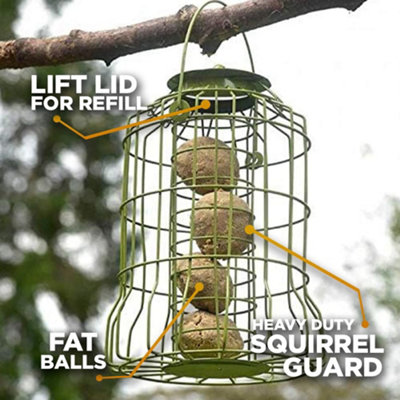 Squirell Proof Fat Block Feeder