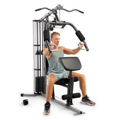 Marcy MWM986 Home Gym System with 68kg Weight Stack Chest Press & Pec ...