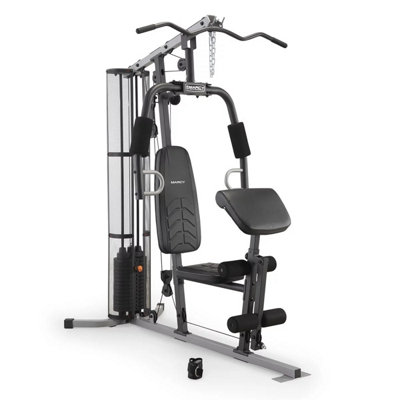 Marcy MWM986 Home Gym System with 68kg Weight Stack Chest Press & Pec ...