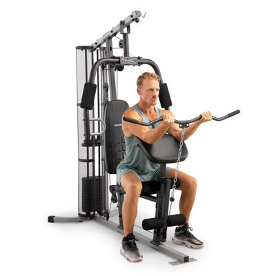 Marcy MWM986 Home Gym System with 68kg Weight Stack Chest Press & Pec ...