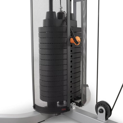 Marcy MWM986 Home Gym System with 68kg Weight Stack Chest Press & Pec ...