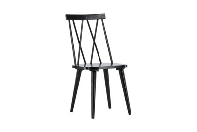 Mariette Dining Chair 2 pack , Black