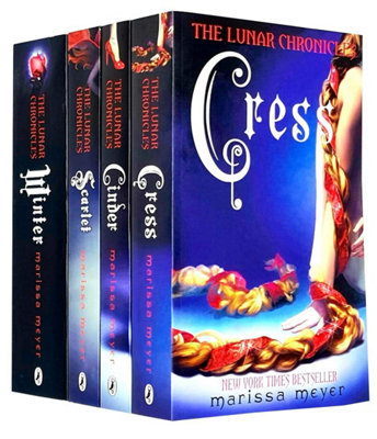 Marissa Meyer Lunar Chronicles Series Collection 4 Books Set- Cinder ...