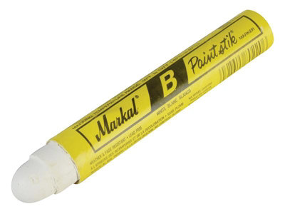 Markal Paintstik Cold Surface White Marker for All Surfaces