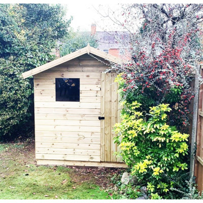 Marlborough - 10 x 8 Garden Shed Premier Pressure Treated T&G APEX ...